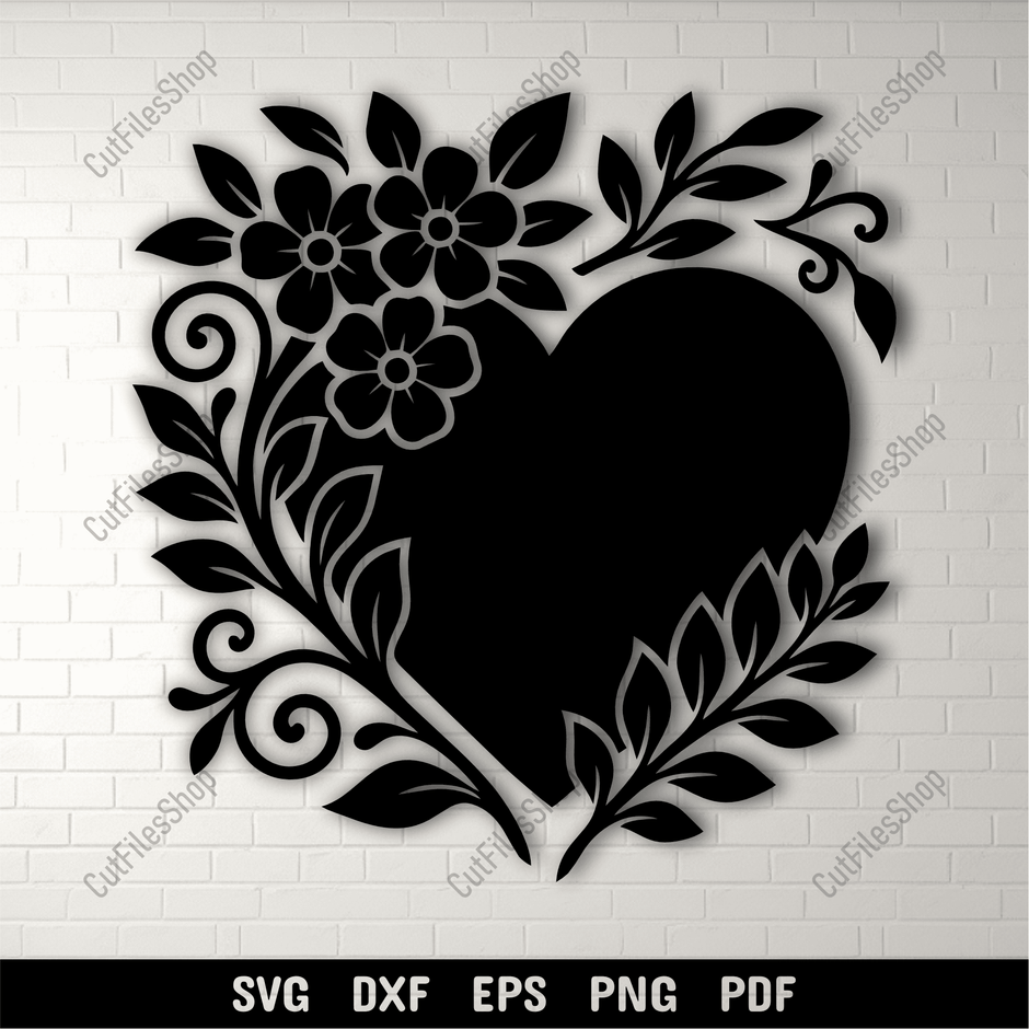 Valentine’s Day SVG & DXF Cut Files for Cricut & Laser