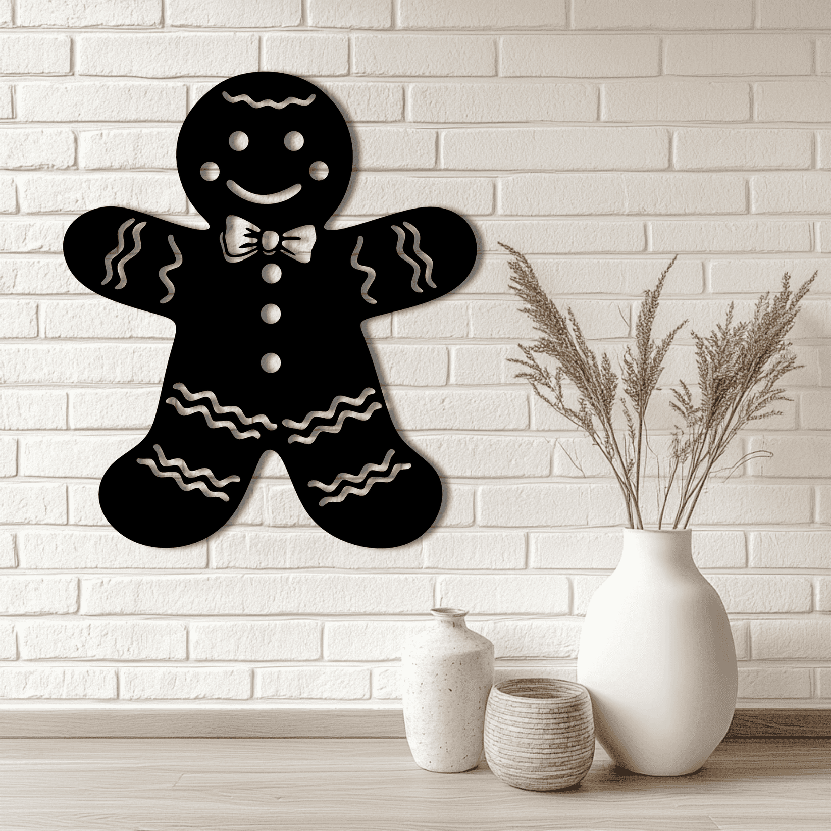 Gingerbread Man SVG Cutting files for Cricut /Silhouette,DXF