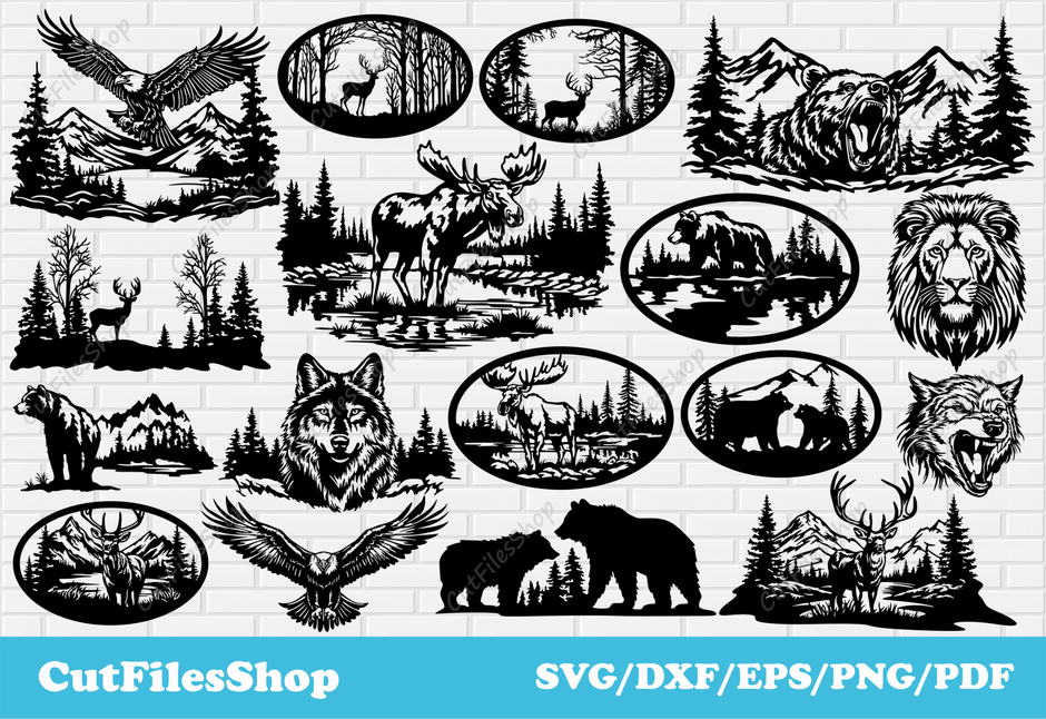 SVG & DXF Bundles for CNC, Laser & Cricut | Cut Files Shop