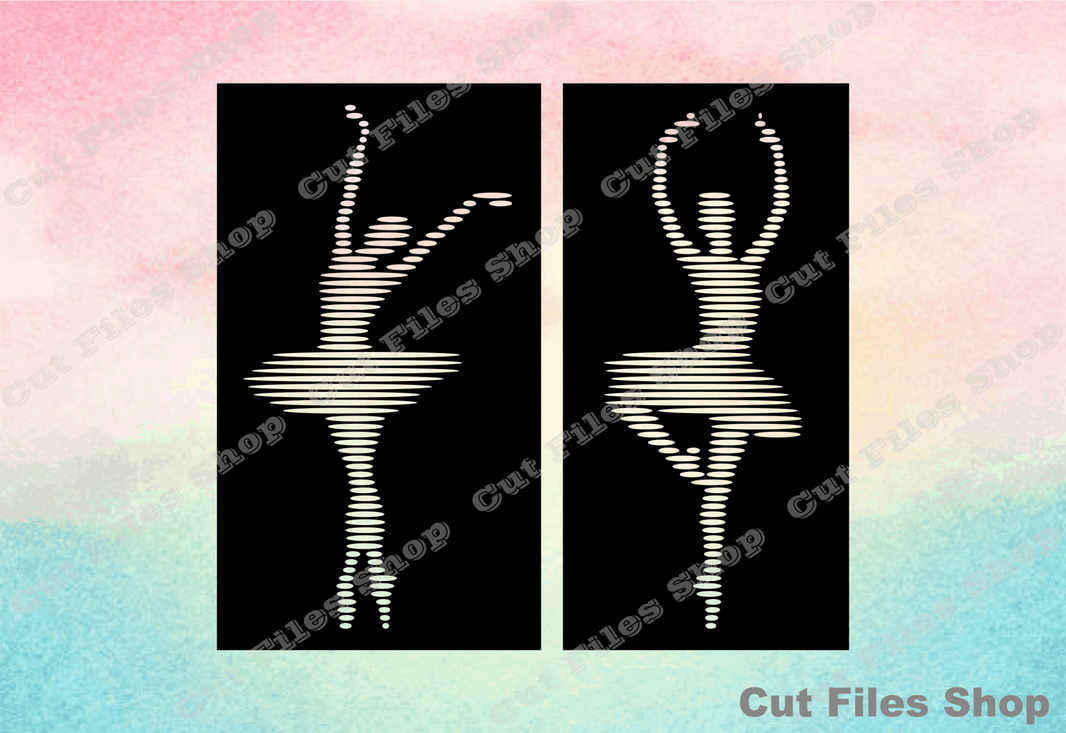 Human Figures & Silhouettes SVG & DXF for Cricut & CNC