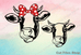 Cow for cricut, cricut files, animal silhouette, vector download